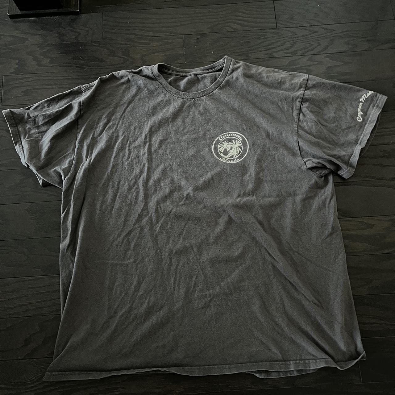 CAYMAN ISLANDS Men’s Gray XL Tee no tag - Depop