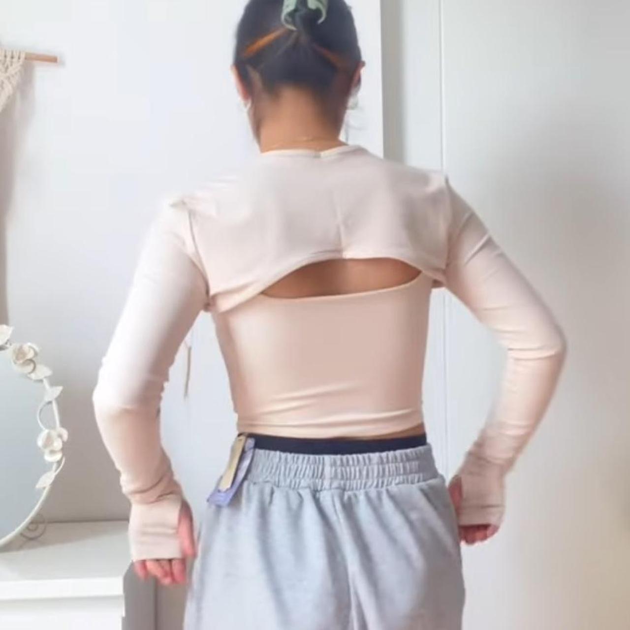 OGL Move IcyAir bolero shrug with thumbholes 🎖️... - Depop