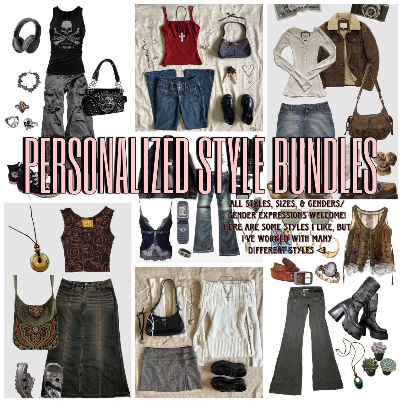PERSONALIZED STYLE BUNDLES Hii:) I am an aspiring... - Depop
