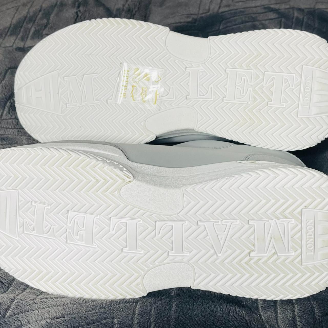 Mallet Kids Sock Style Grey Slip On Trainers UK... - Depop