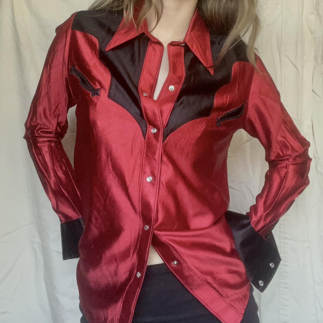 ICONIC Rockmount Ranch Wear vintage metallic western... - Depop