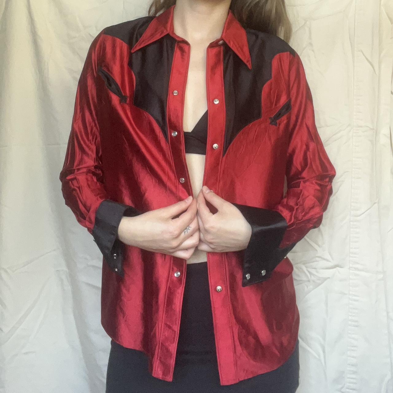 ICONIC Rockmount Ranch Wear vintage metallic western... - Depop