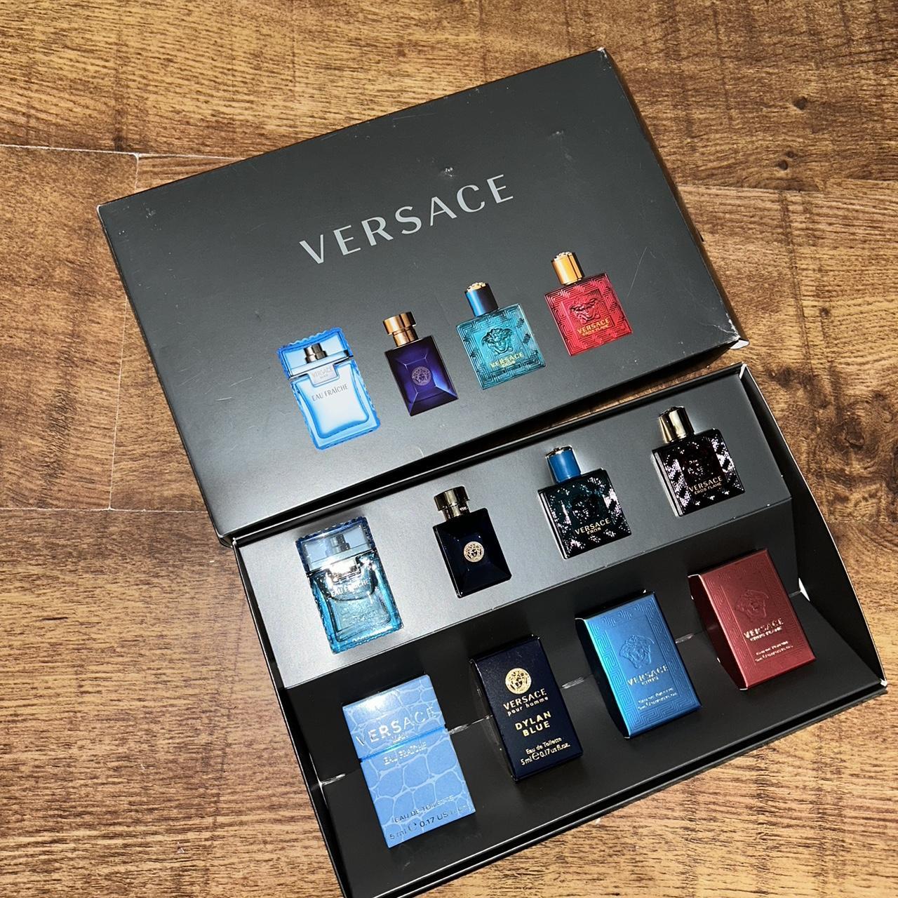 Versace Eu De Parfum Set mini set, true to size.... - Depop