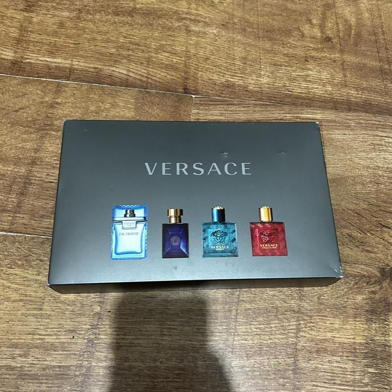 Versace Eu De Parfum Set mini set, true to size.... - Depop