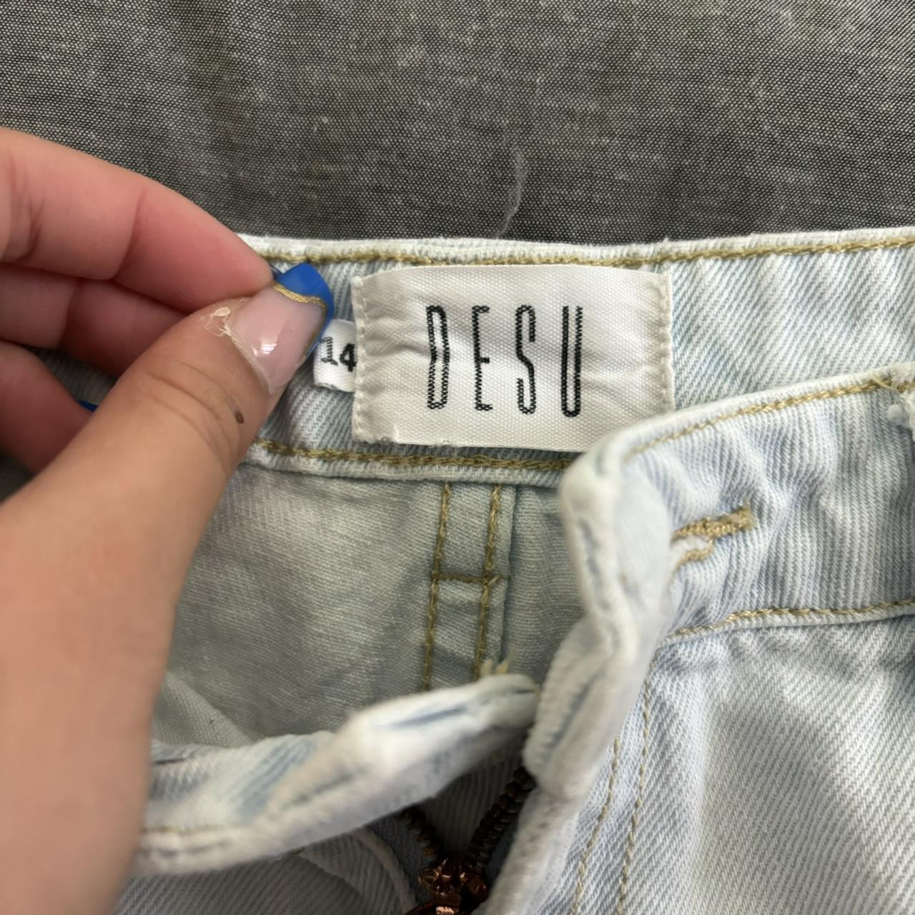 City Beach Denim Shorts Size 14 Girls Equivalent Depop