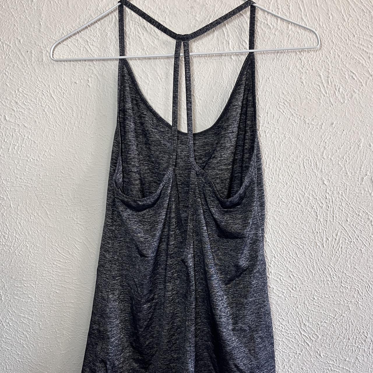 Nike racerback tank gray size medium Please check... - Depop