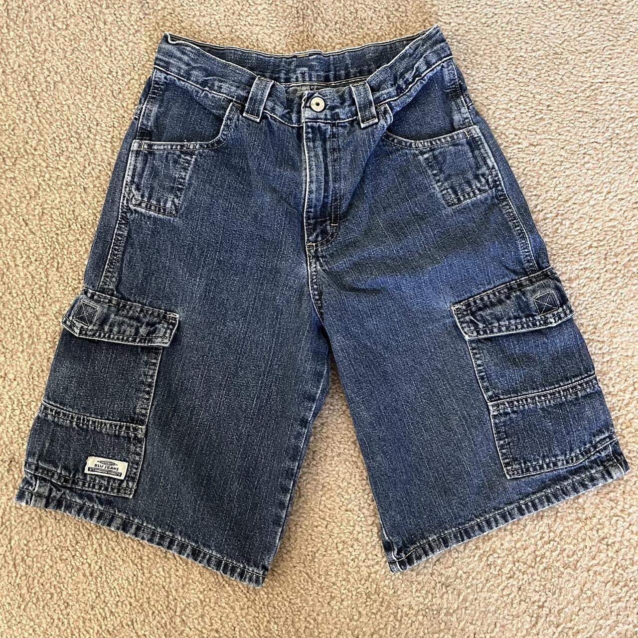 authentic cargo jorts size small (I am 5 ft. for... - Depop