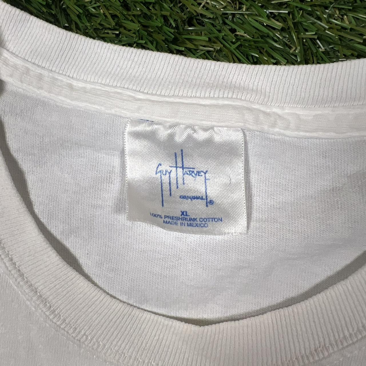 Vintage Guy Harvey Snook Fish Front and Back Hit T... - Depop