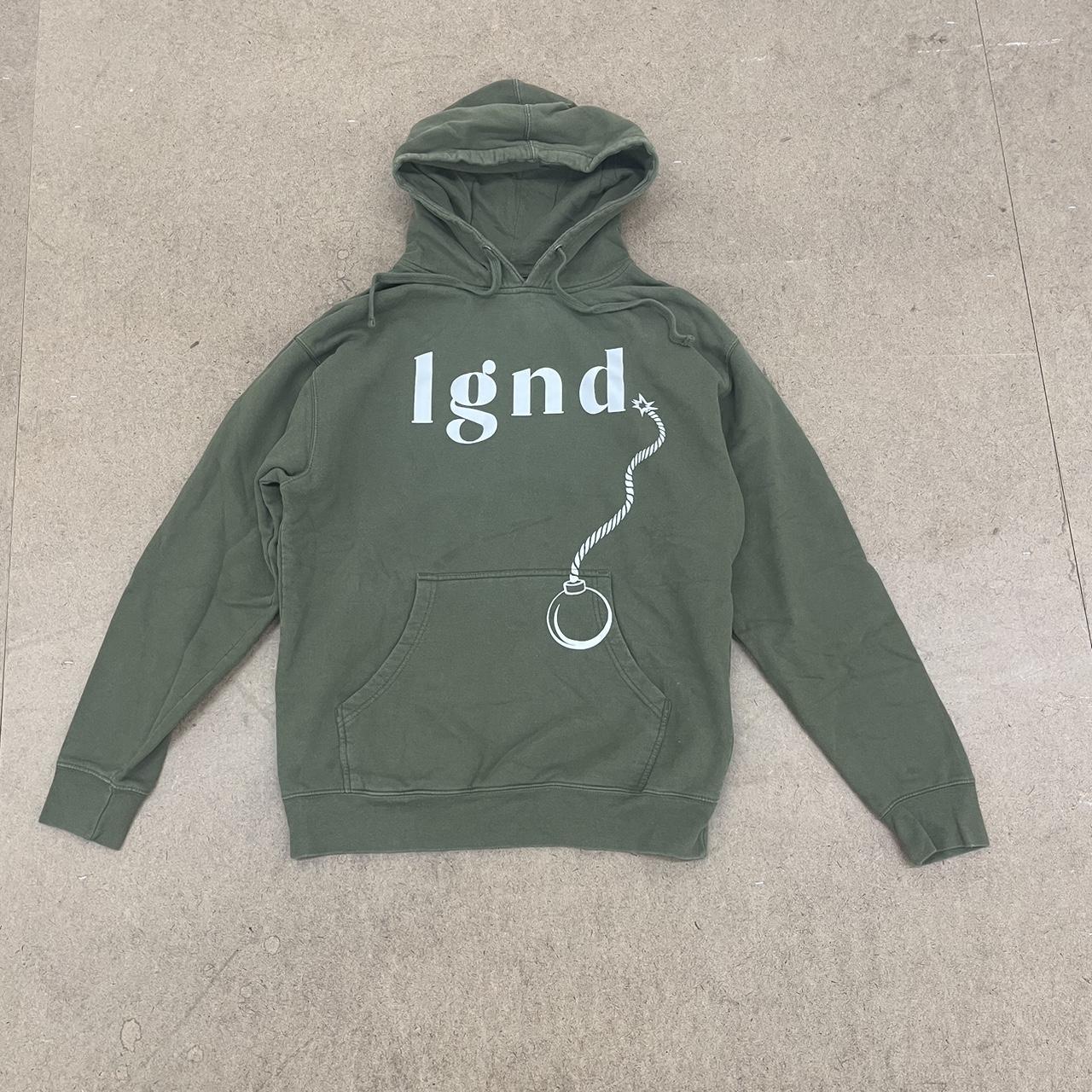 LGND streetwear hoodie size L 23 x 28 - Depop