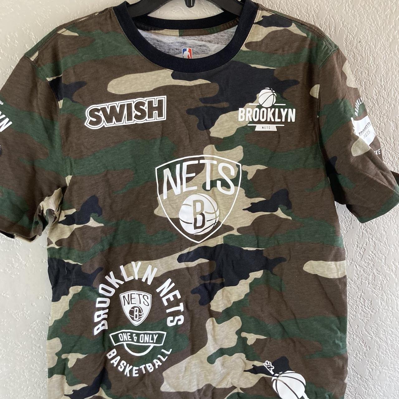 NBA Official Merchandise Brooklyn Nets Can Tee... - Depop