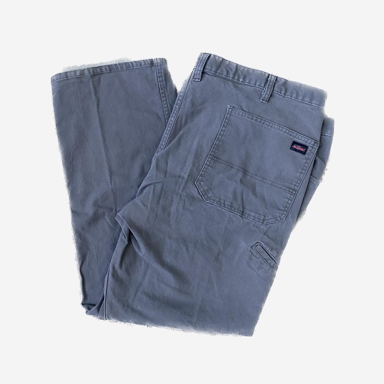 Gray Dickies Work Pants Size: 42x30 Color:... - Depop