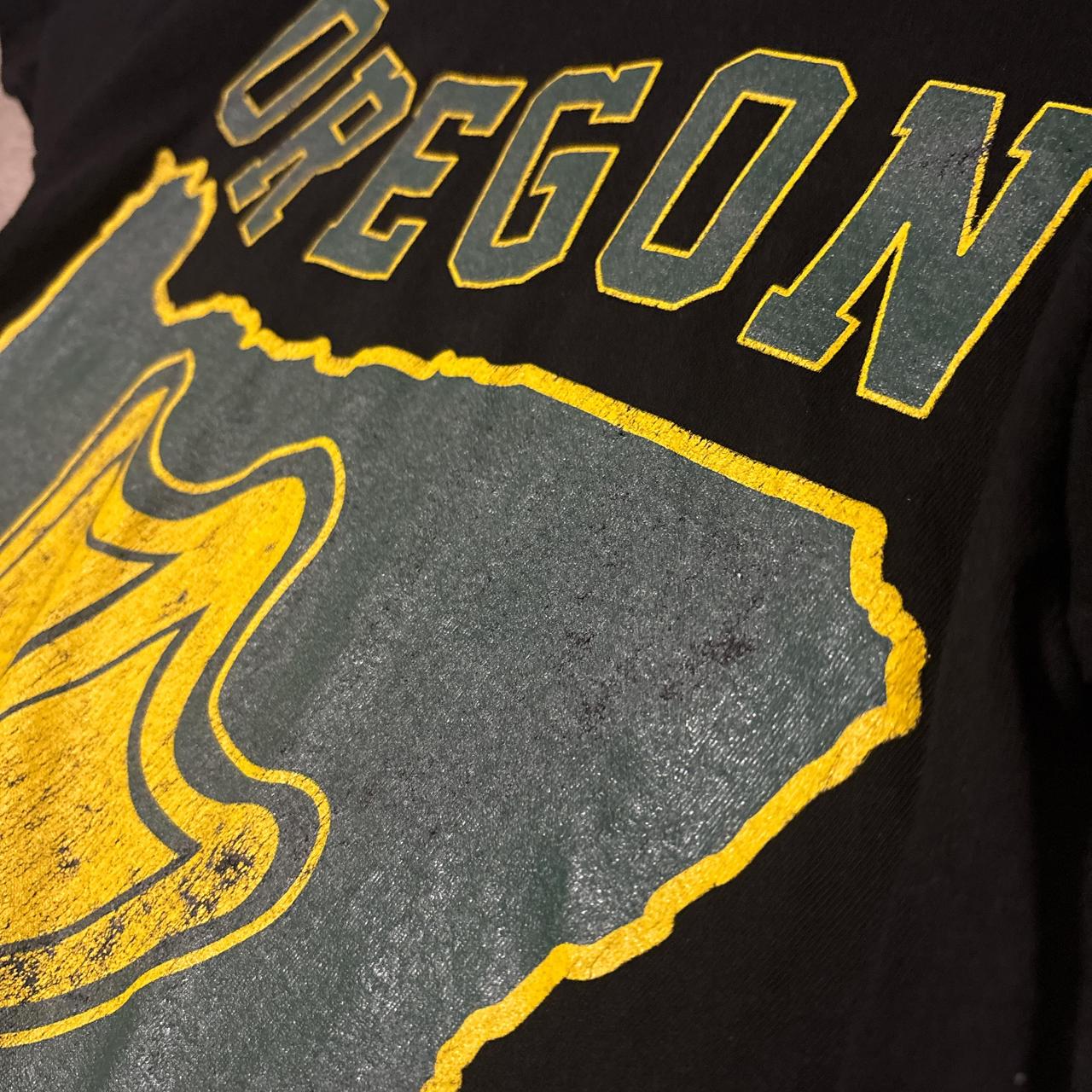 Oregon Ducks Oregon Raised T-shirt shaka wear super... | Depop
