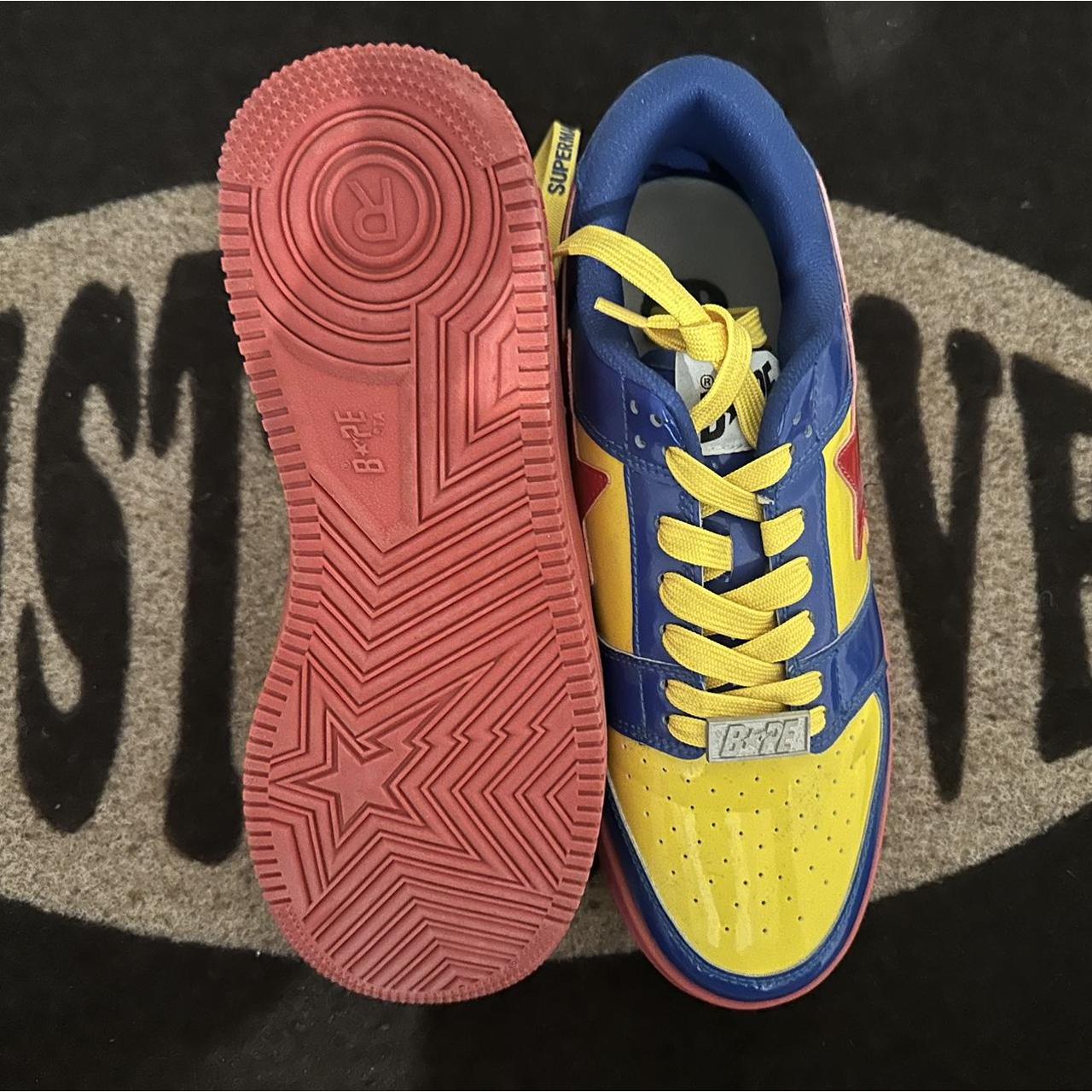 Superman Bapestas Size: 8 No flaws, not dirty,... - Depop