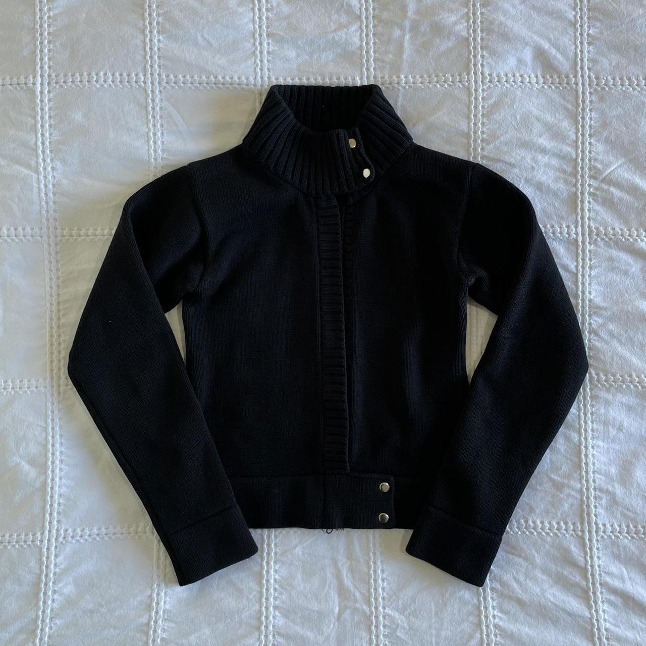 cutest moto style sweater ⭐️ diesel rep - size xs -... - Depop