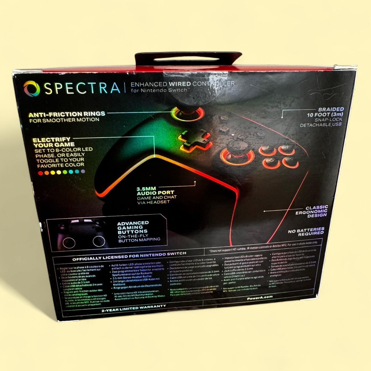 Nintendo Switch Spectra Enhanced Wired Controller in... | Depop