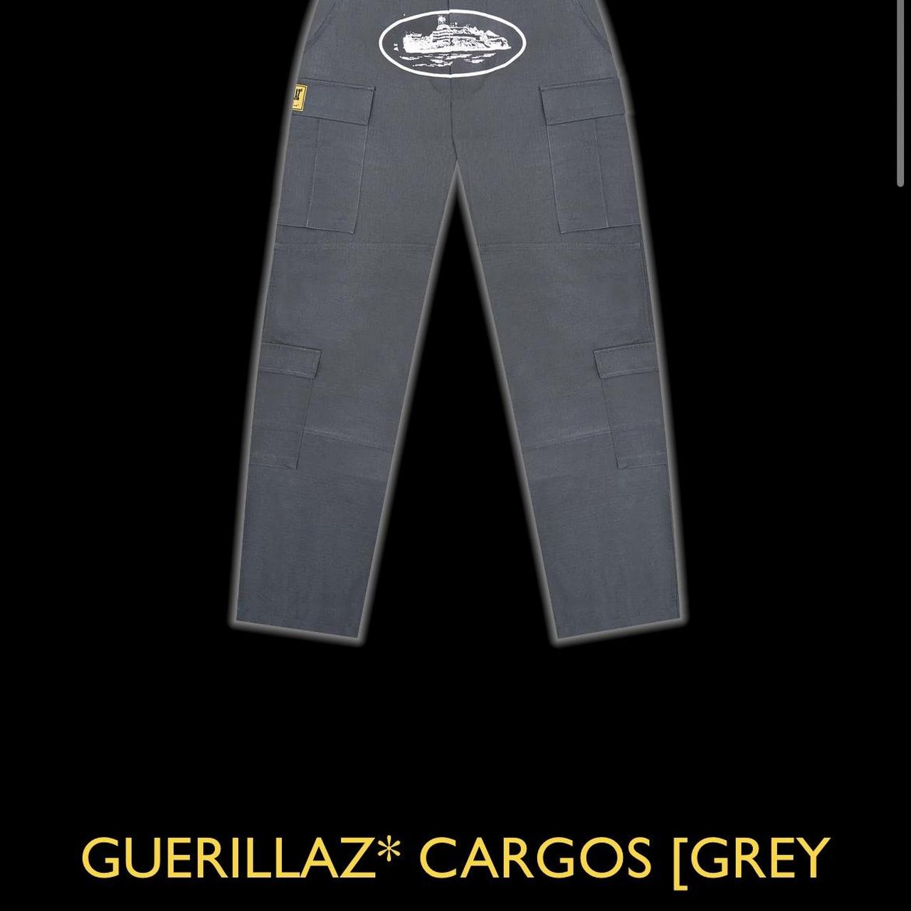 Grey Corteiz cargos size medium Unworn - Depop