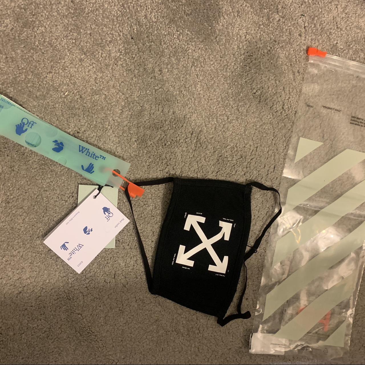 Off white mask perfect brand new 10/10 condition... - Depop