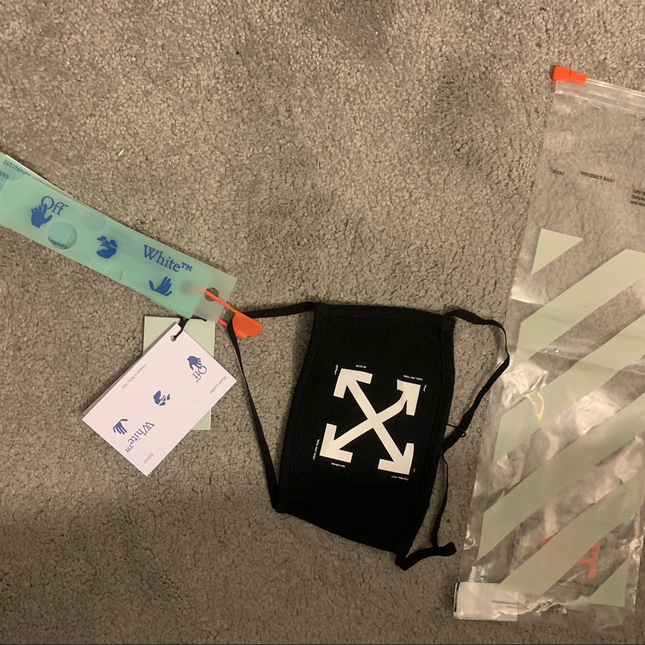 Off white mask perfect brand new 10/10 condition... - Depop