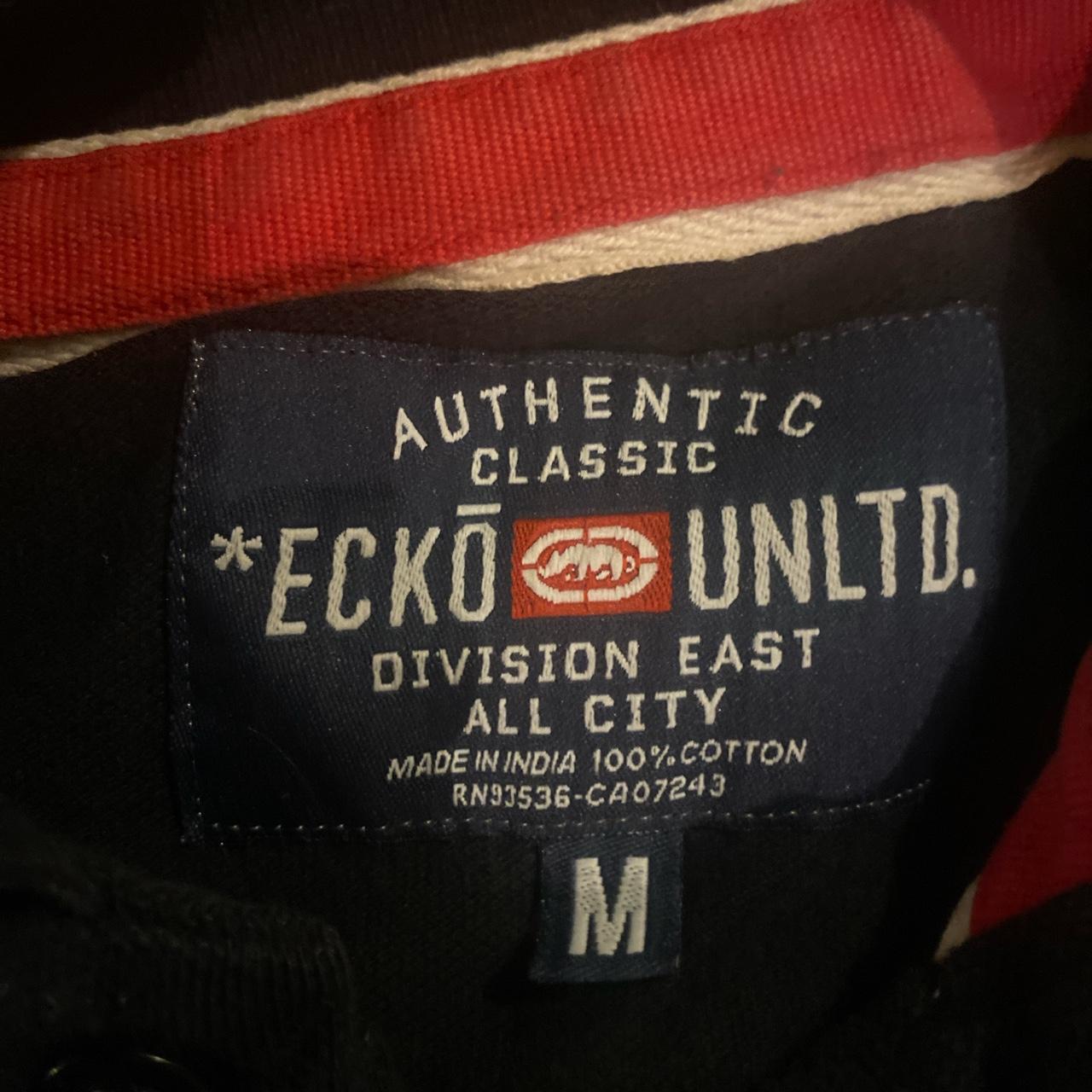 Vintage 90s/2000s ecko unltd polo shirt Mens... - Depop
