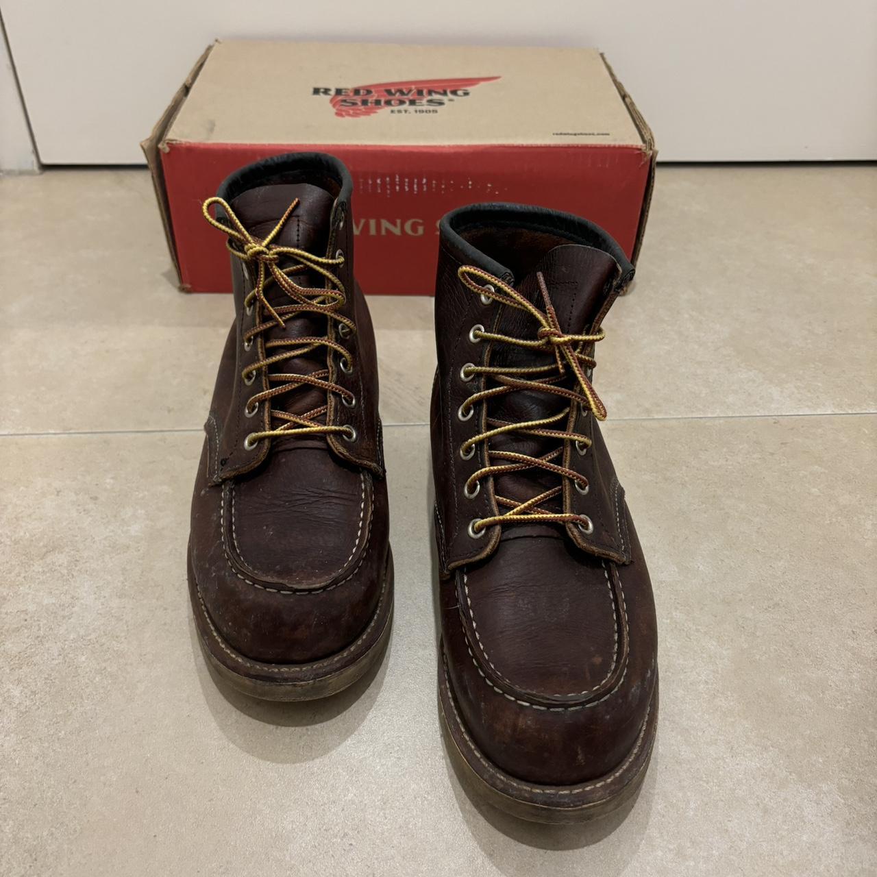 Red Wing Classic Moc Boot - Depop