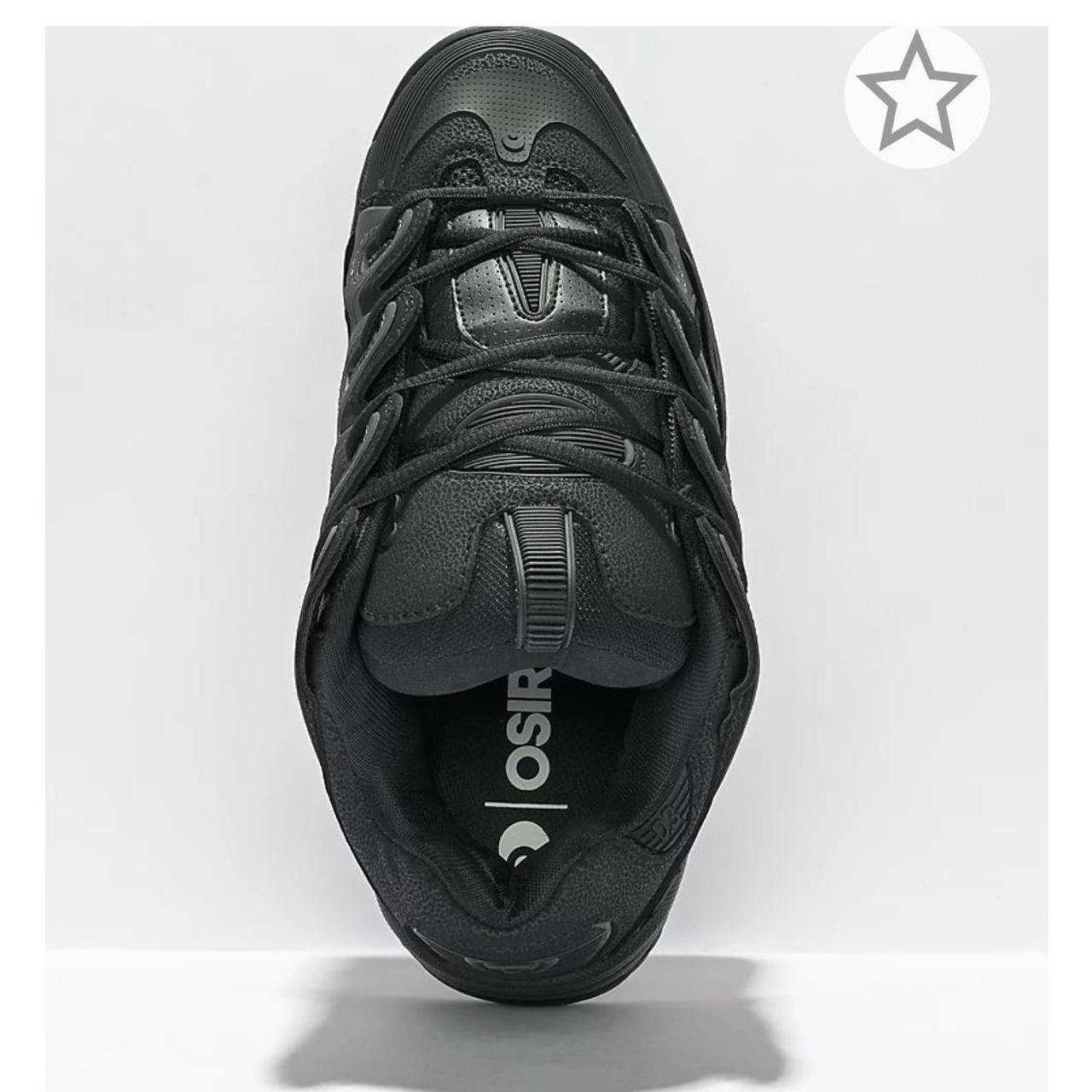 D3 Osiris Brand New Triple Black Open To Offers... - Depop