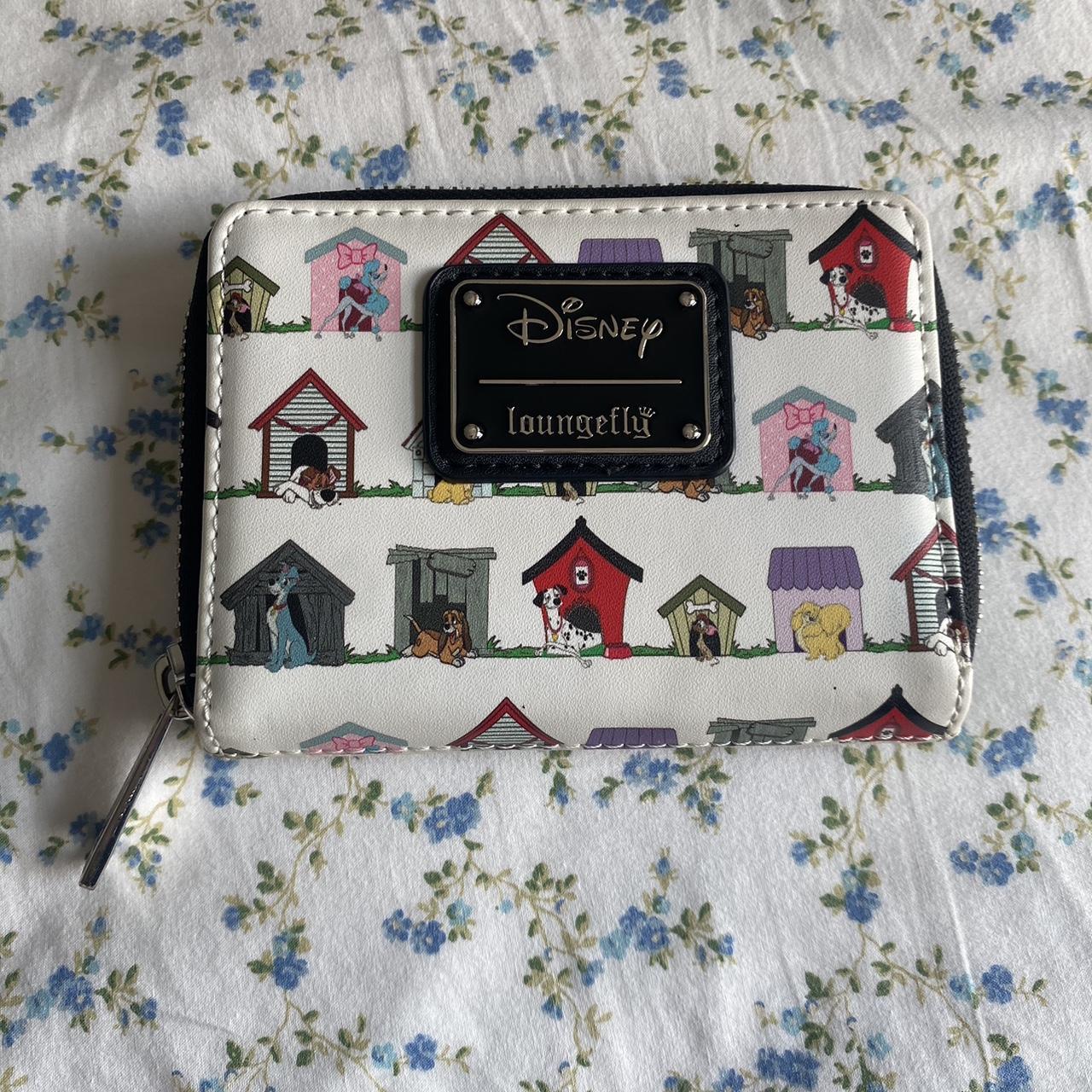 Loungefly Disney doghouses wallet. Minor wear from... - Depop