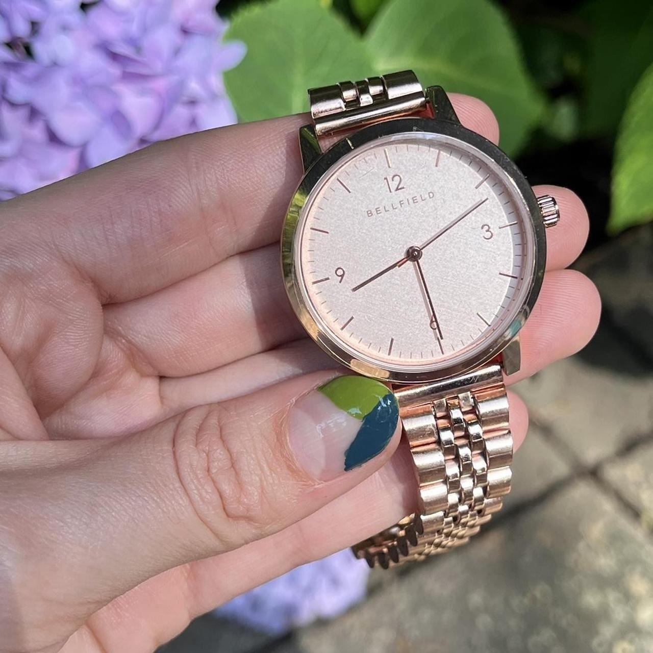 rose gold wristwatch 🩰🌸 🍋ABOUT THE ITEM: Bellfield... - Depop