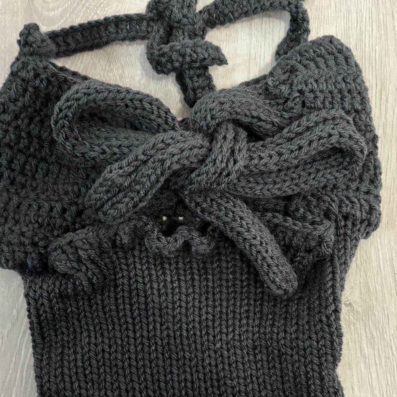 knitted halter neck top💗 💗handmade by me THIS IS... - Depop