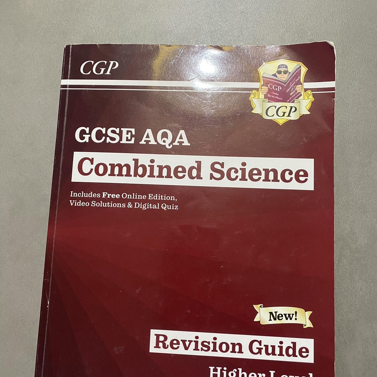 GCSE AQA Combined Science Revision Guide Bought... - Depop