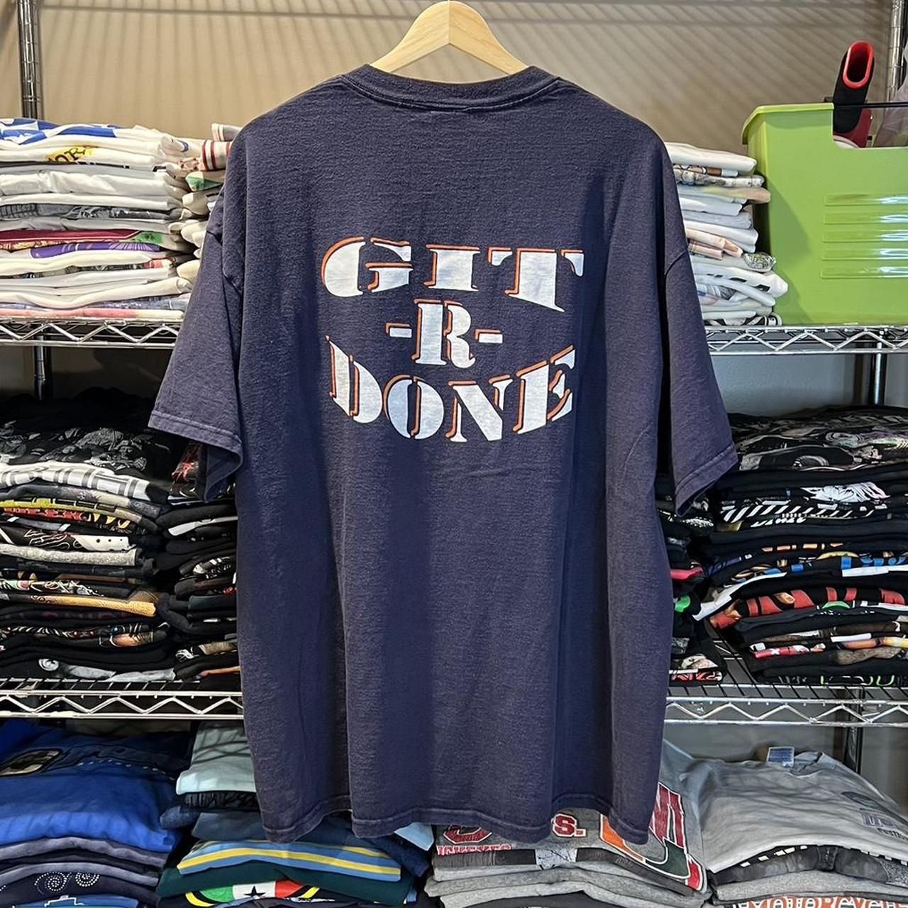Vintage 90s Git R Done Larry The Cable Guy Saying... - Depop