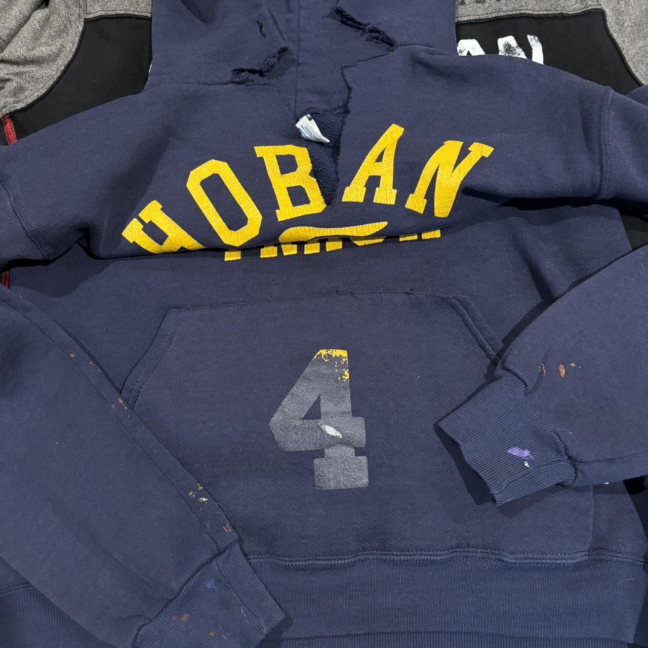 Vintage 1980s Russell Athletic Hoban Track Wing Foot... - Depop