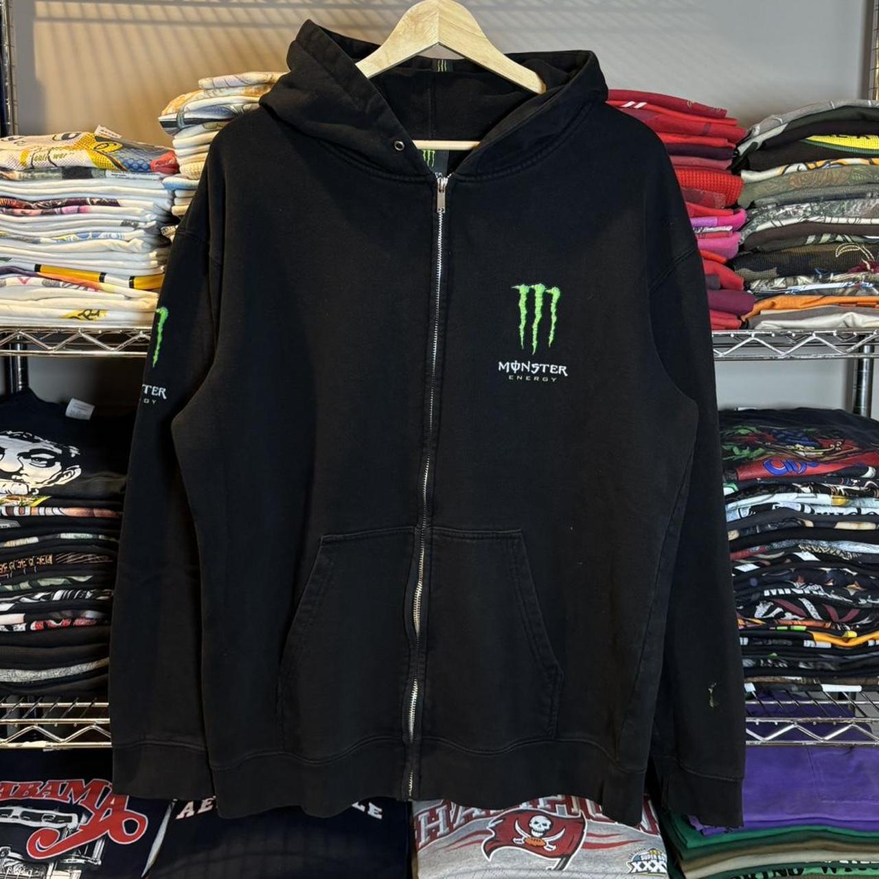 Vintage y2k 2000s Monster Energy Skater Grunge Punk... | Depop