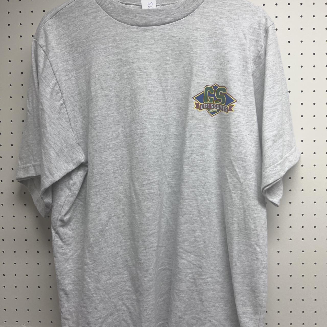 Vintage 90’s Girl Scouts Cadette T-Shirt! Size:... - Depop