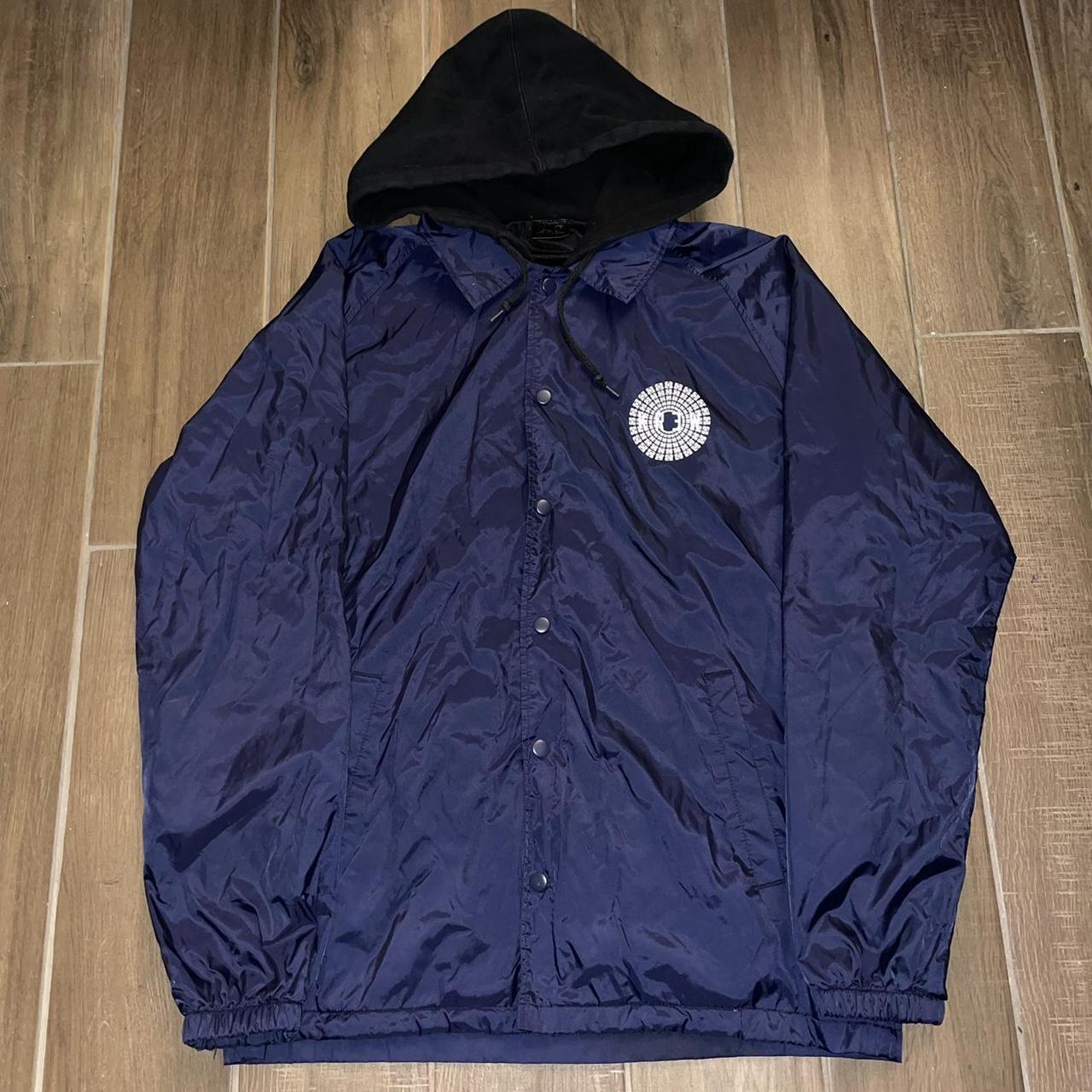 Rare Kr3w Krew Hooded Windbreaker Jacket Really good... - Depop