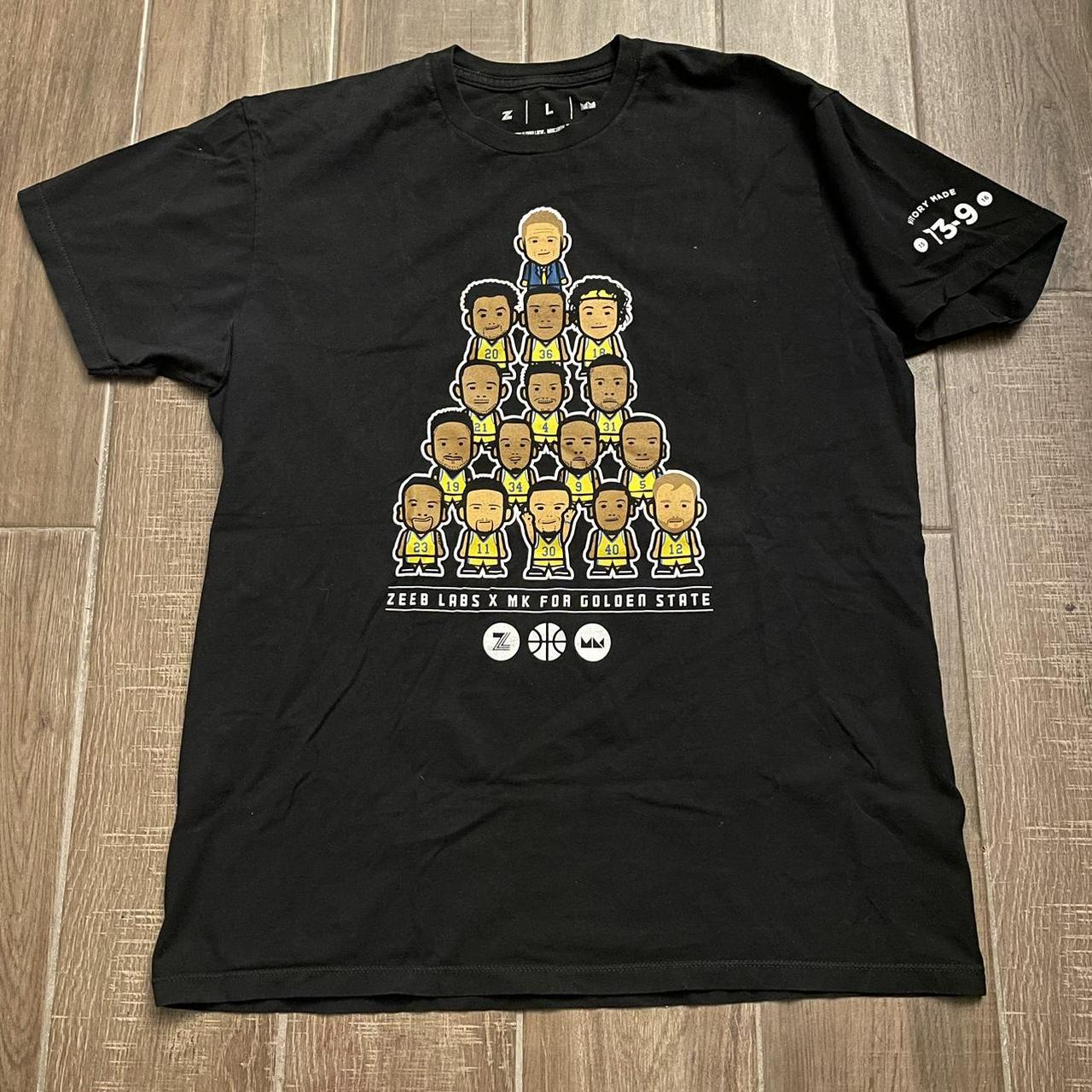 Golden state warriors x zeeb labs mk t shirt Really... - Depop