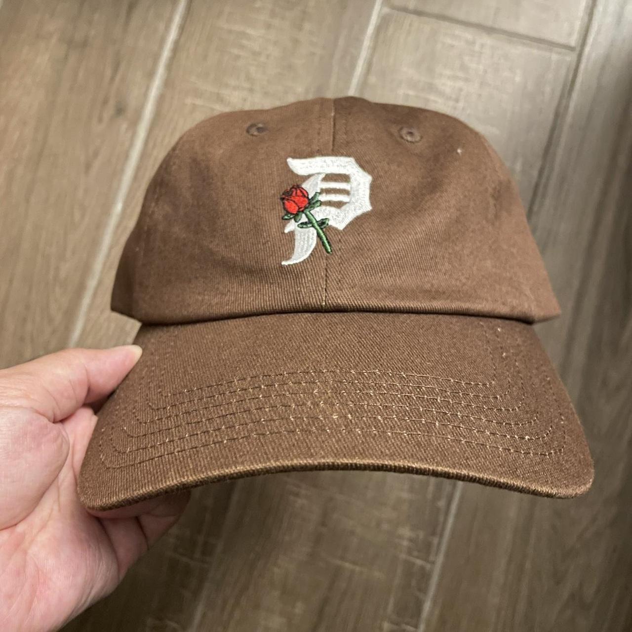 New Primitive Rosebud skate brown hat Would... - Depop