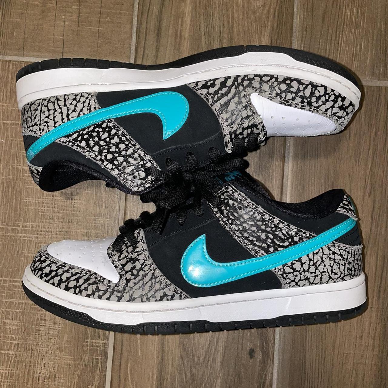 Nike SB Dunk Low Atmos Elephant skate shoe Price is... | Depop