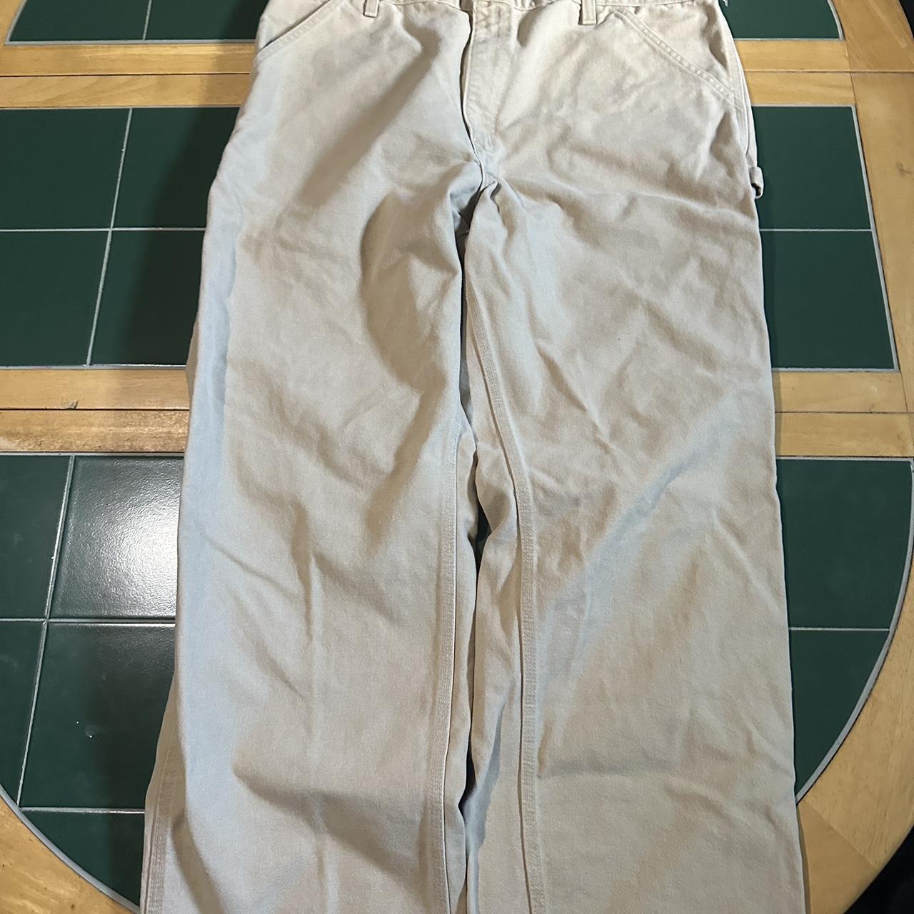 Cream tanish carhartt carpenters #cream... - Depop