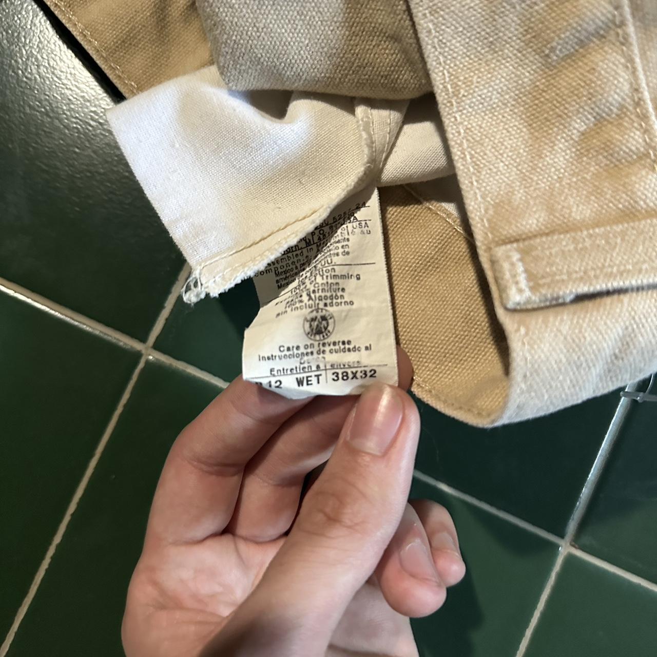 Cream tanish carhartt carpenters #cream... - Depop