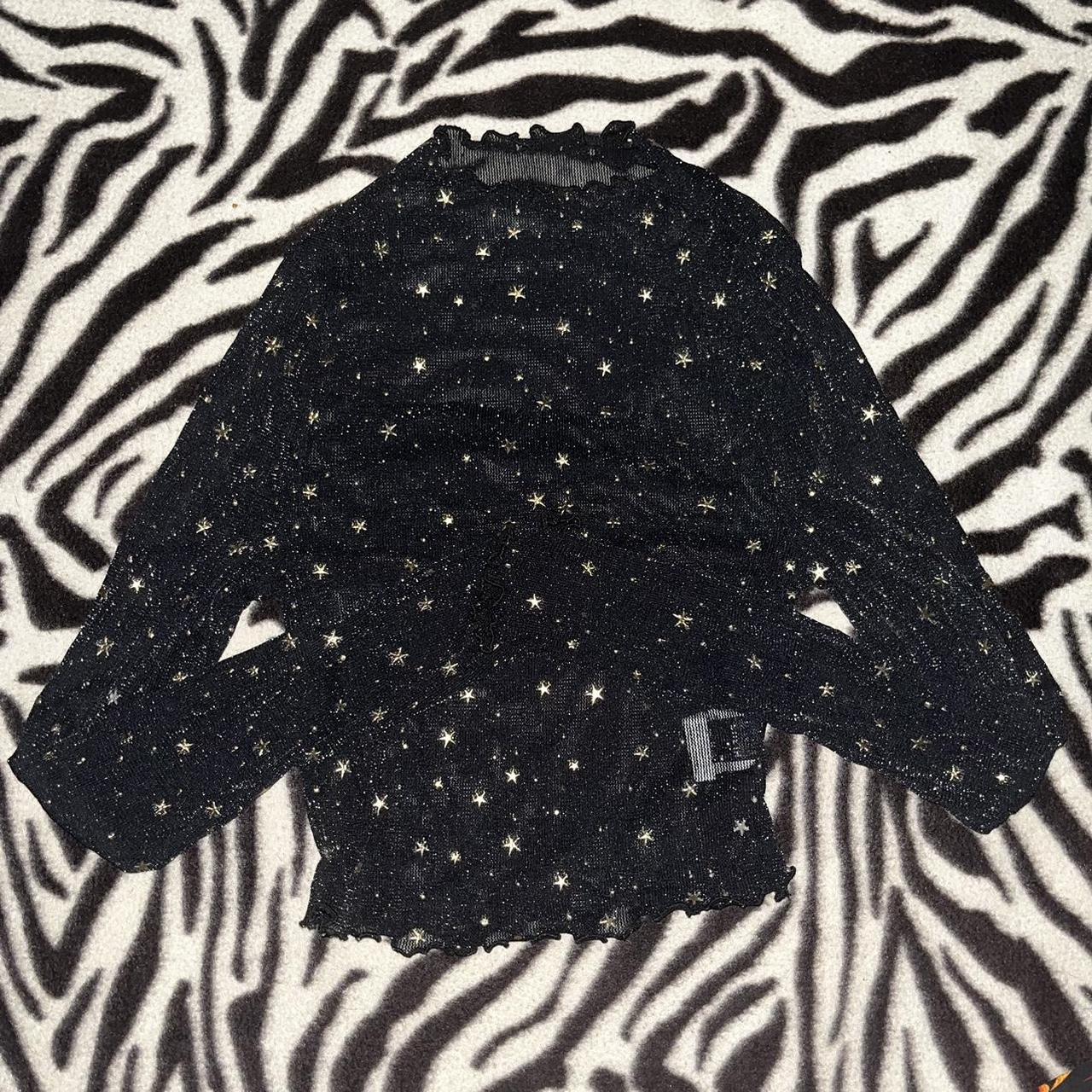 SHEIN Women's Black and Gold T-shirt | Depop