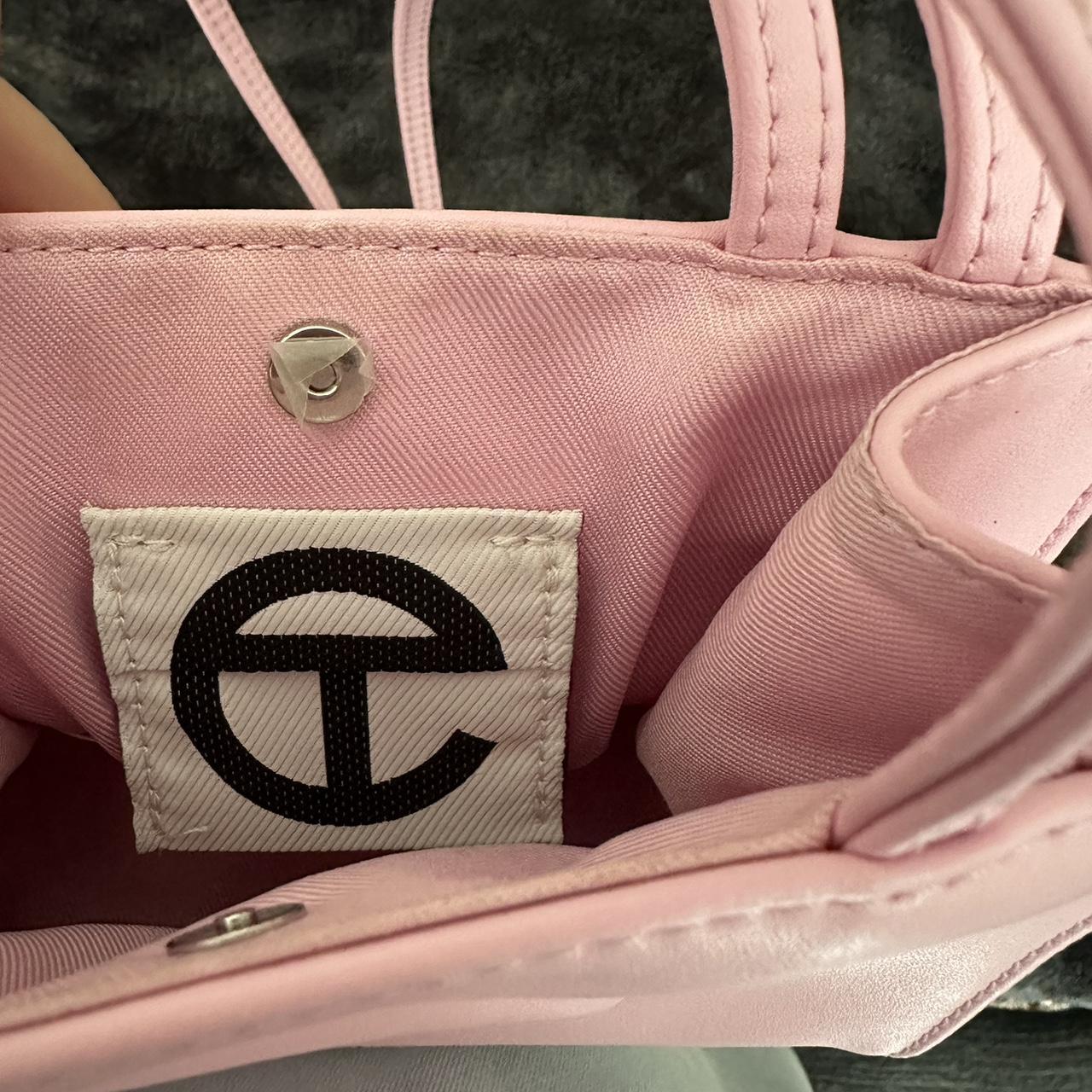 Bubblegum small pink telfar bag 🫧🩷 only used about... - Depop