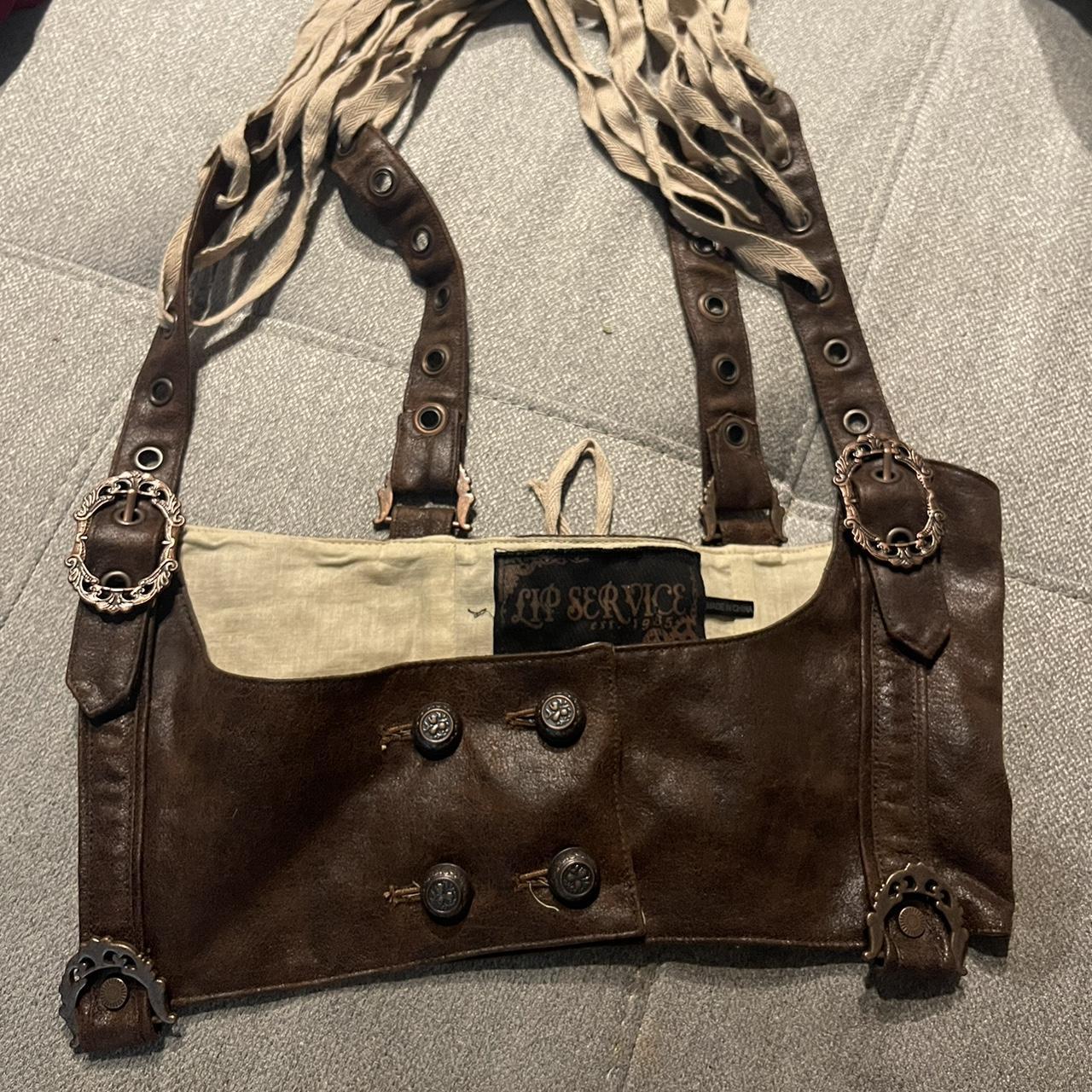 Vintage lip service #steampunk #lipservice #goth ... - Depop