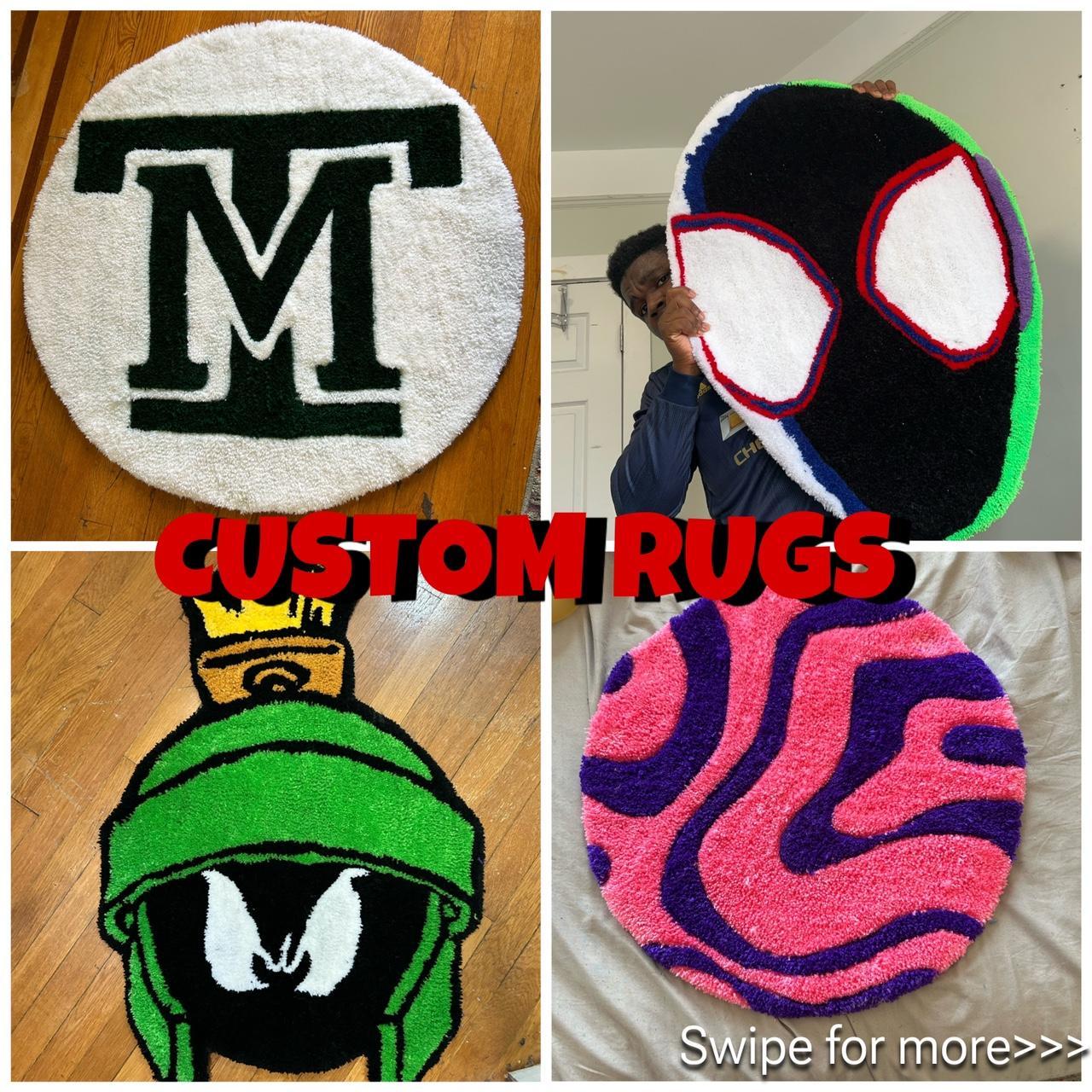 CUSTOM TUFTED RUGS - NEW DROP⚡️ Send in your orders... - Depop