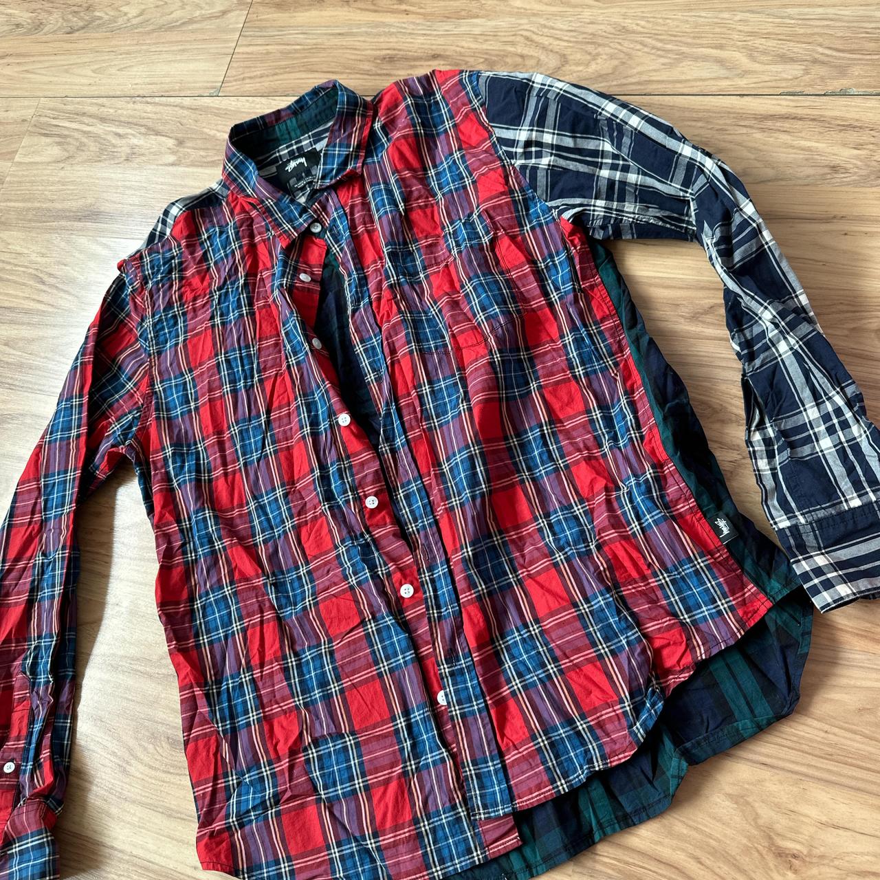 Stussy work shirt medium like needles rework shirts,... | Depop