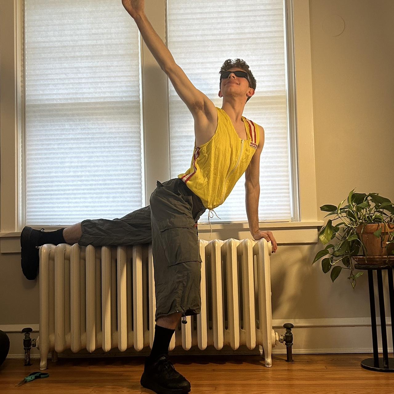 Vintage Honda Jersey Drawstring at the bottom for... | Depop