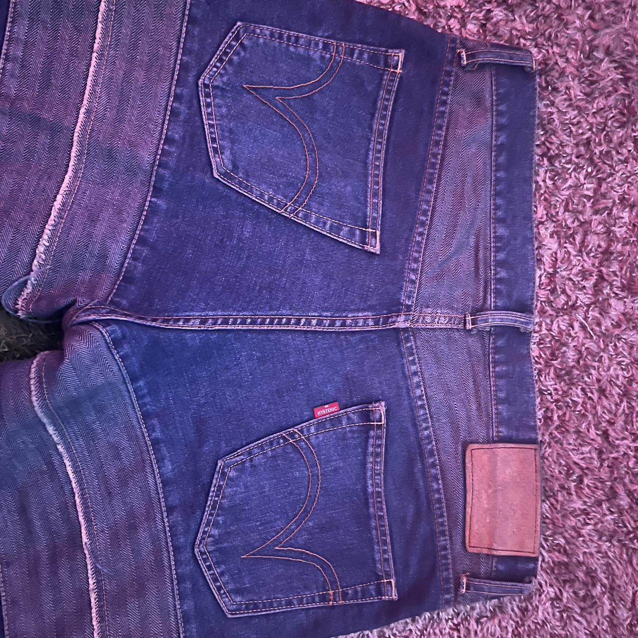 Hysteric glamour hagi flare denim *RARE* Kinky tag... - Depop