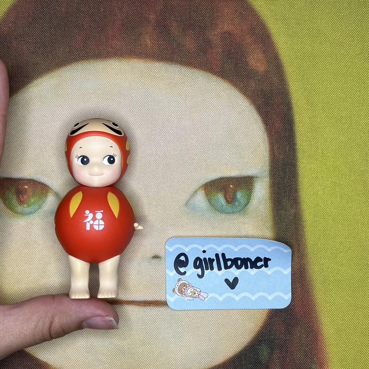 Daruma sonny angel from japanese good luck series!... - Depop