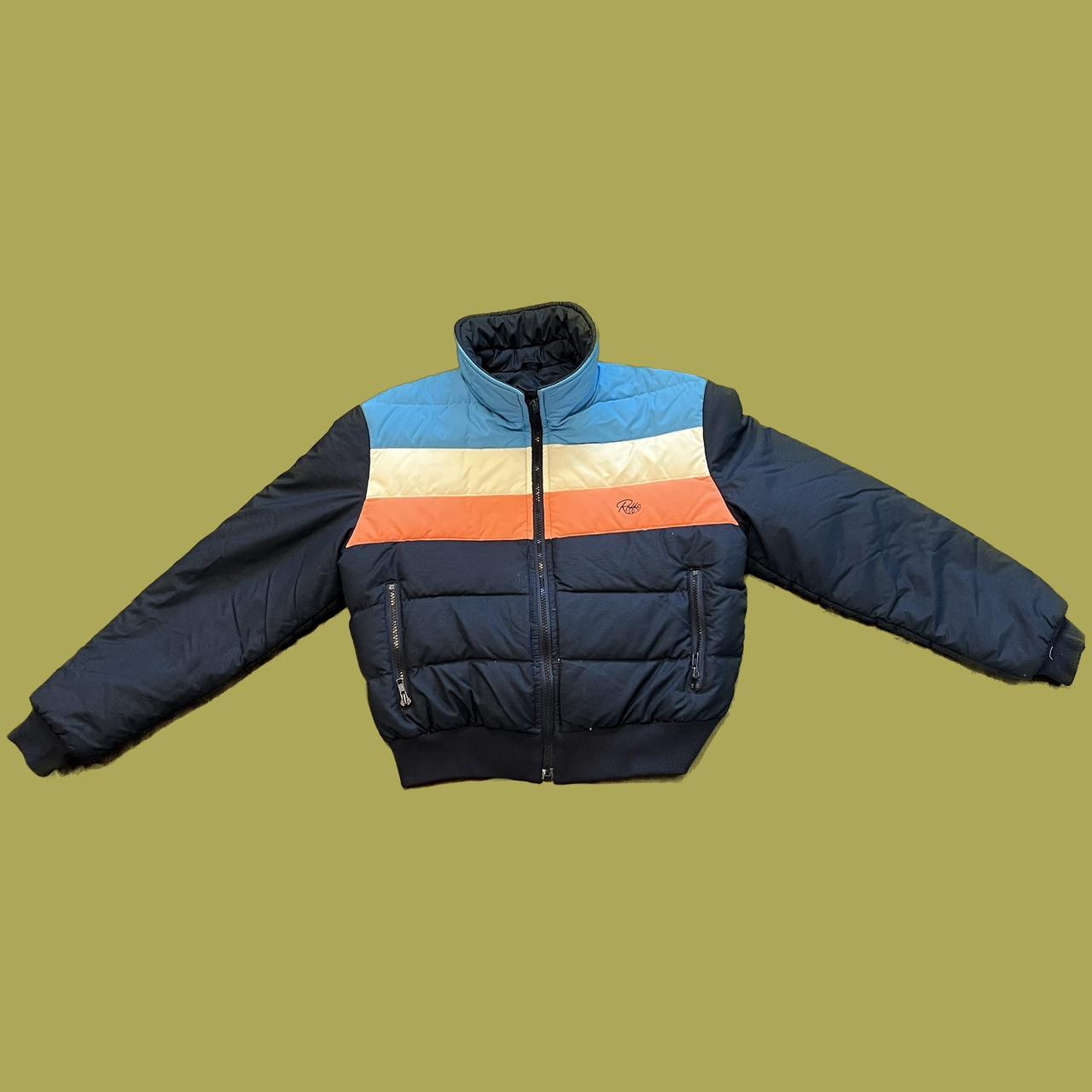 Vintage Retro Puffer Jacket #Vintage#Retro - Depop