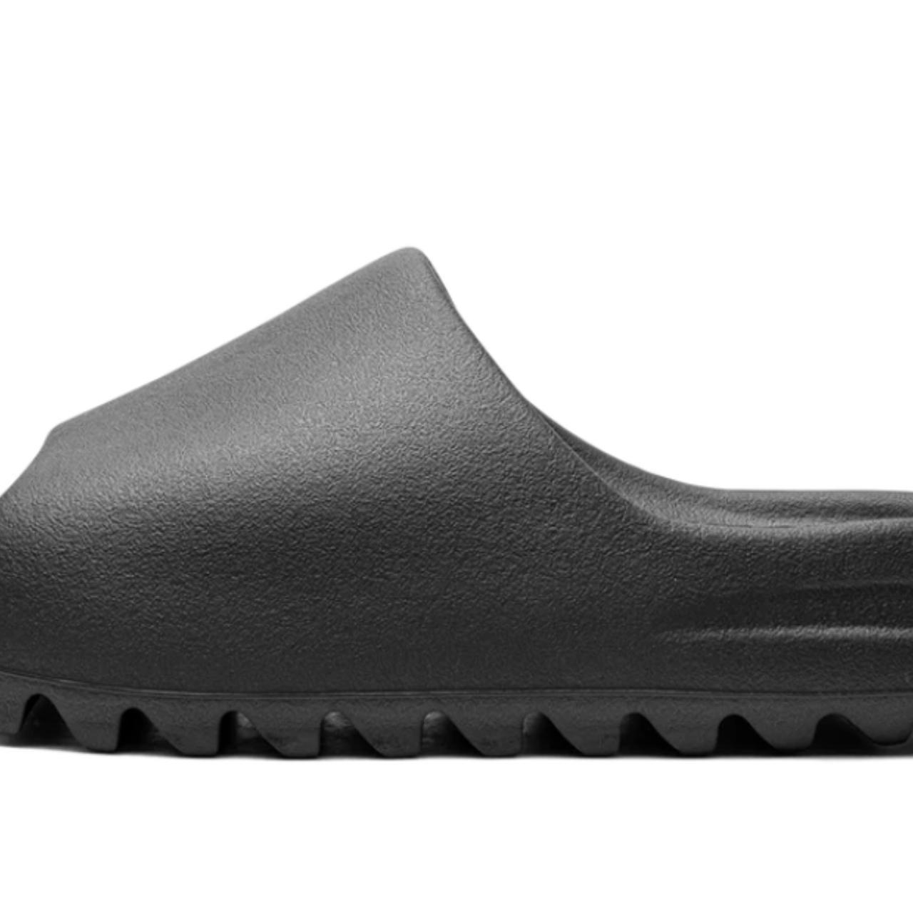 Yeezy Slides Onyx Black Quick shipping (Any Size) - Depop