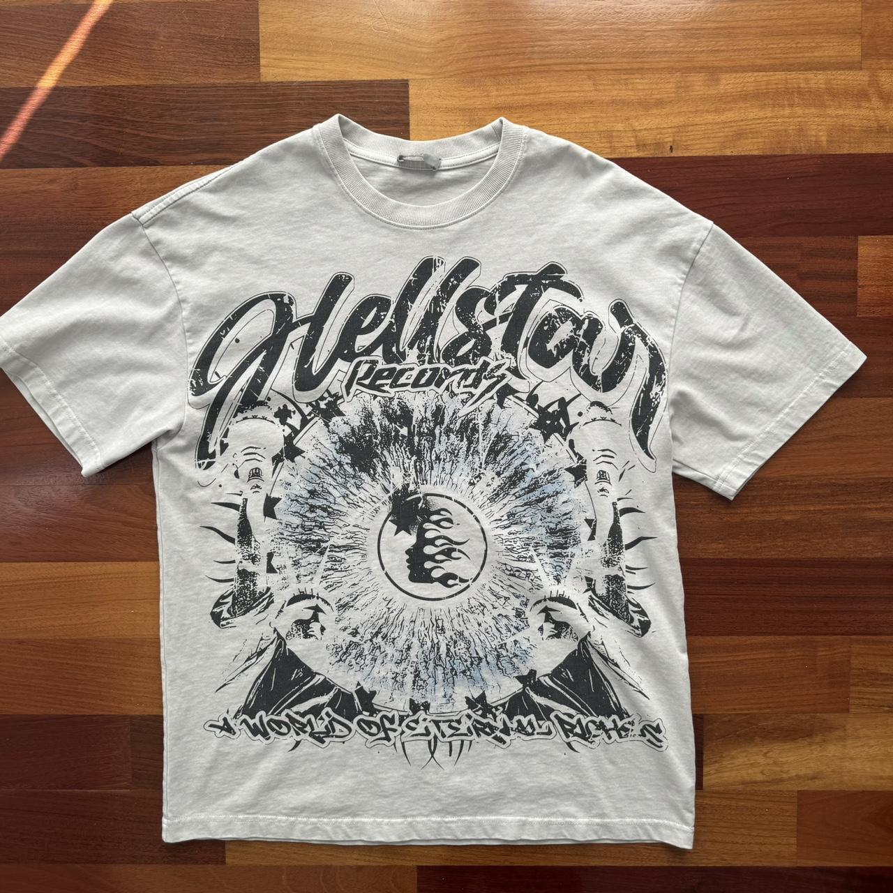 HELLSTAR RECORDS T SHIRT - ‘THE WORLD IS YOURS’... - Depop